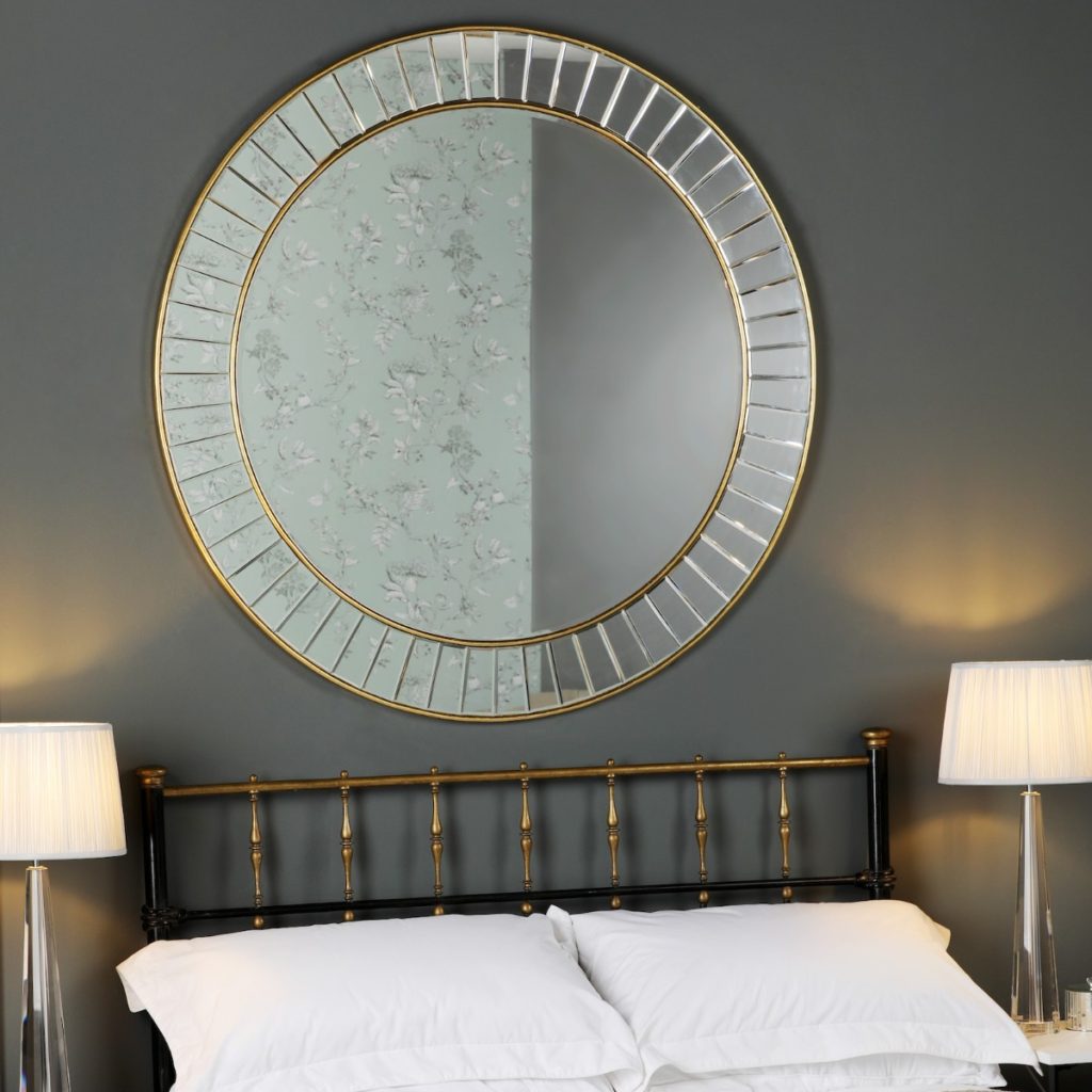 Laura Ashley Alana Rectangle Mirror In Distressed Ivory Finish ... Laura Ashley Alana Rectangle Mirror In Distressed Ivory Finish ...